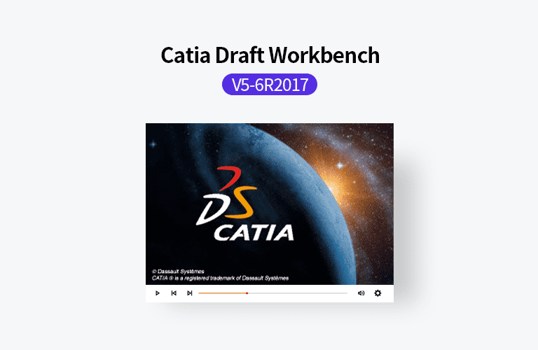 13강 Breakout View | 동영상으로 배우는 Catia V5-6R2017 Draft Workbench