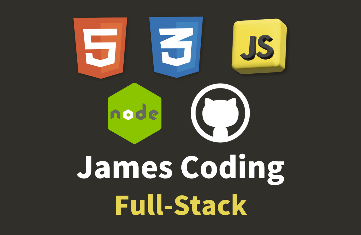 James Coding Full Stack Development Introduction 5 Weeks Course ...