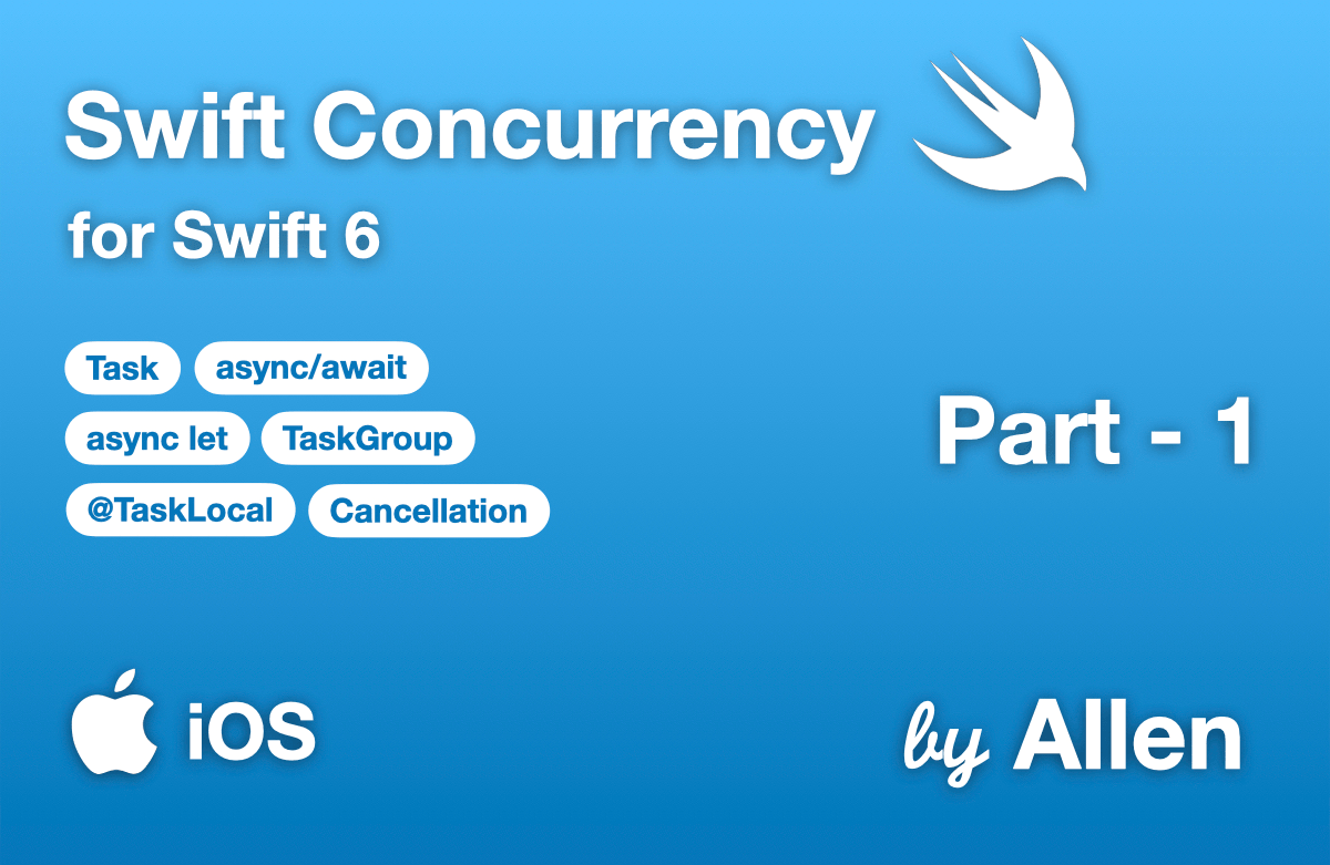 (1) async let 의 작업 취소 (29강) | 앨런 Swift Concurrency for Swift 6 (Part-1)