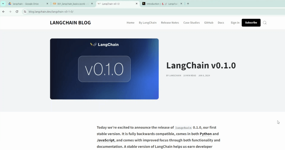 [지금 무료]입문자를 위한 LangChain 기초 강의 | 판다스 스튜디오 - 인프런