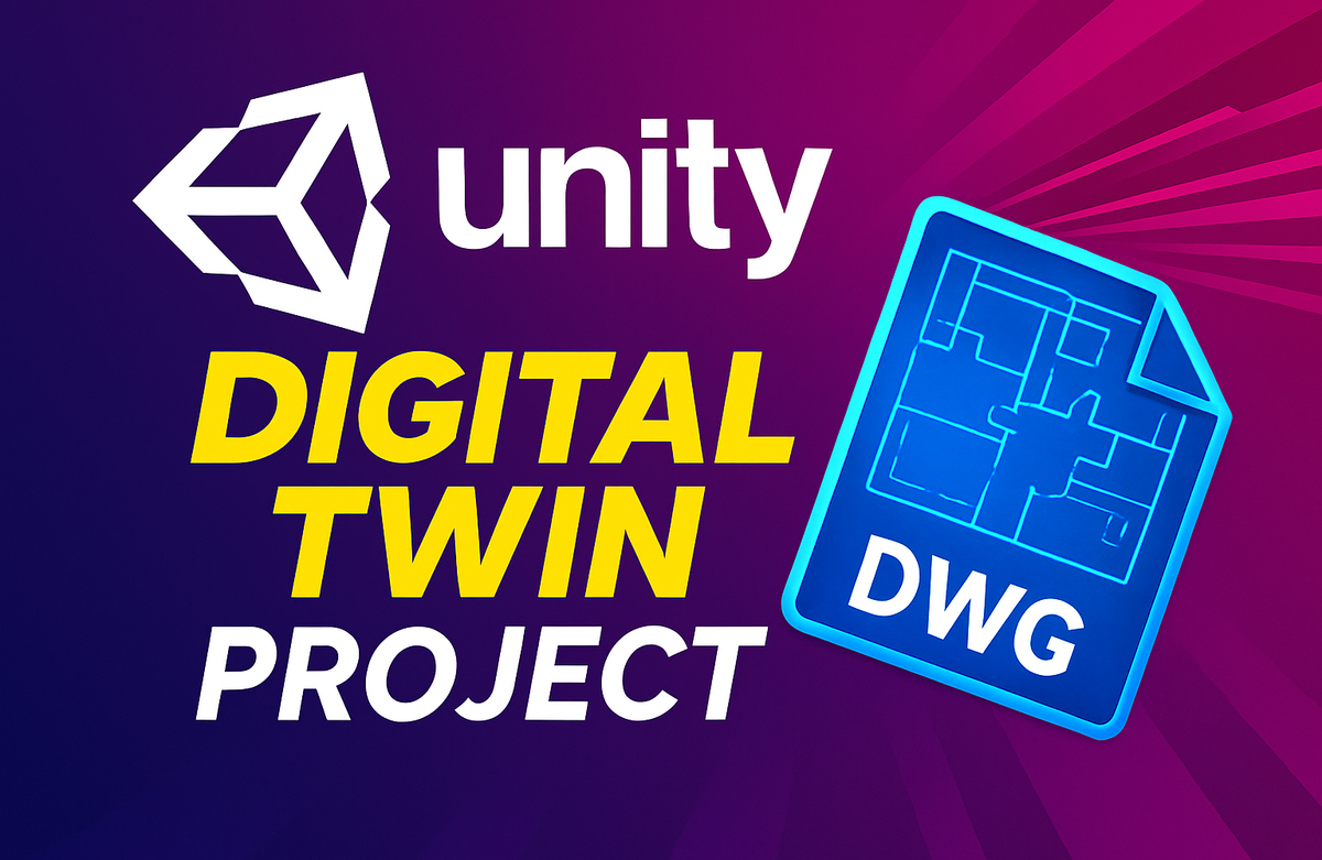 Unity WebGL Digital Twin Project in Practice: DWG(CAD) 3D Automatic Conversion and Real-time ...