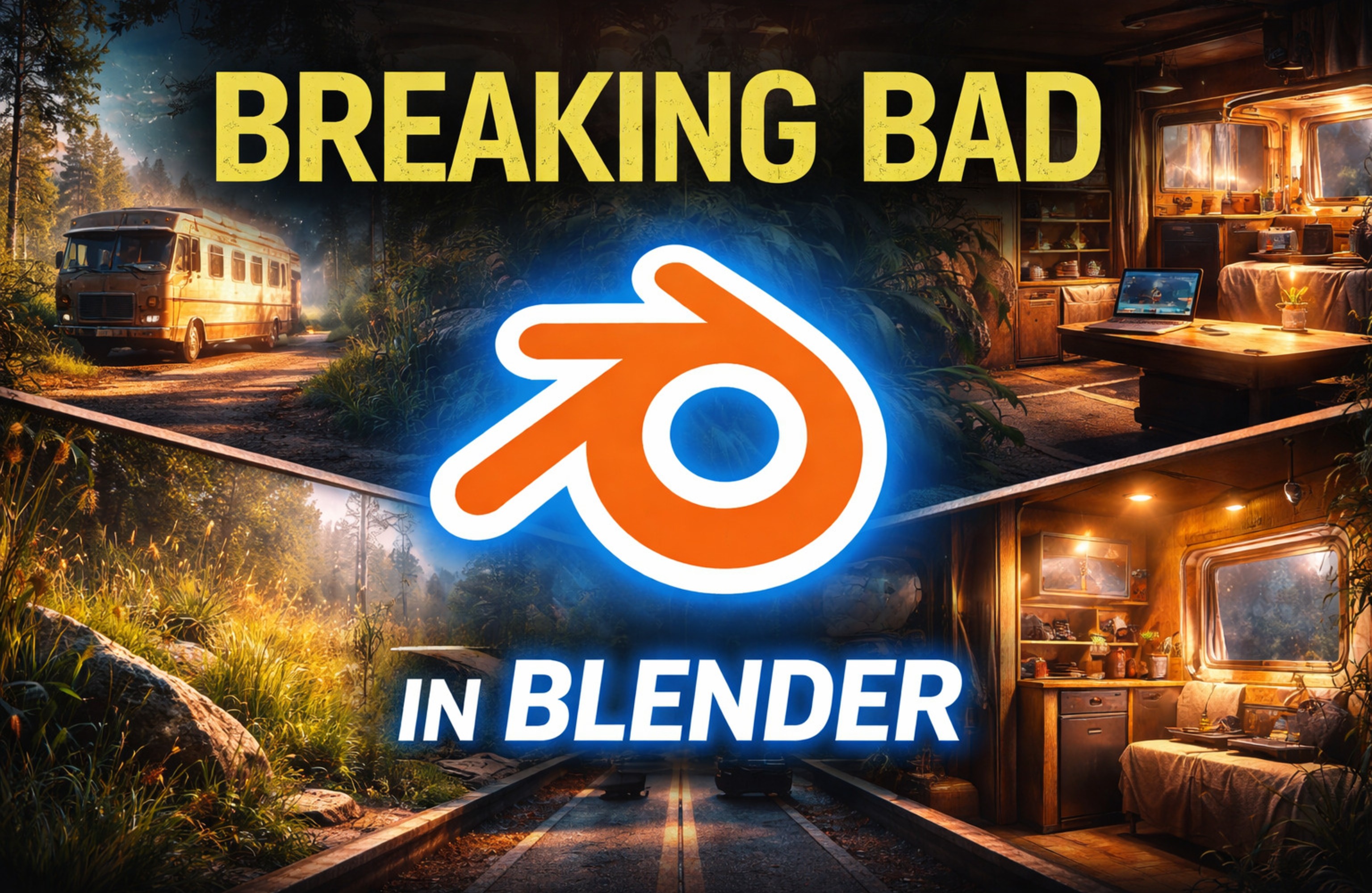 Breaking Bad In Blender, In Depth Class Course | Sime Bugarija - Inflearn