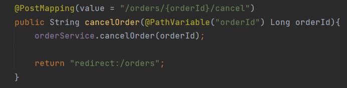 주문 내역(에러) - 인프런 | 커뮤니티 질문&답변