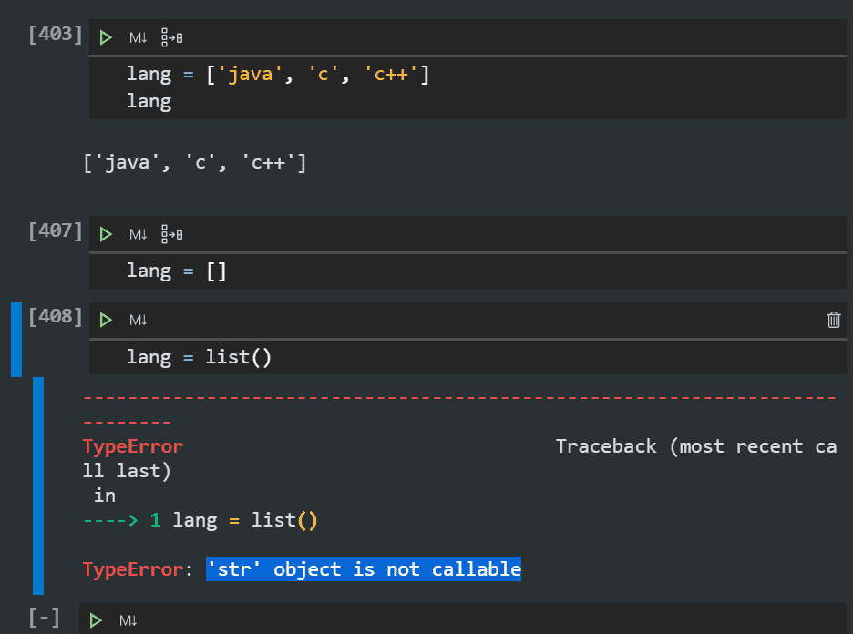 'str' object is not callable 이게 무슨의미... - 인프런 | 커뮤니티 질문&답변